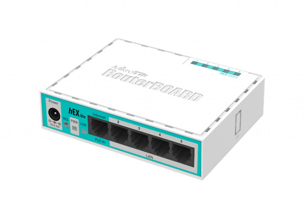 MIKROTIK hEX lite RB750R2 - aire.ec